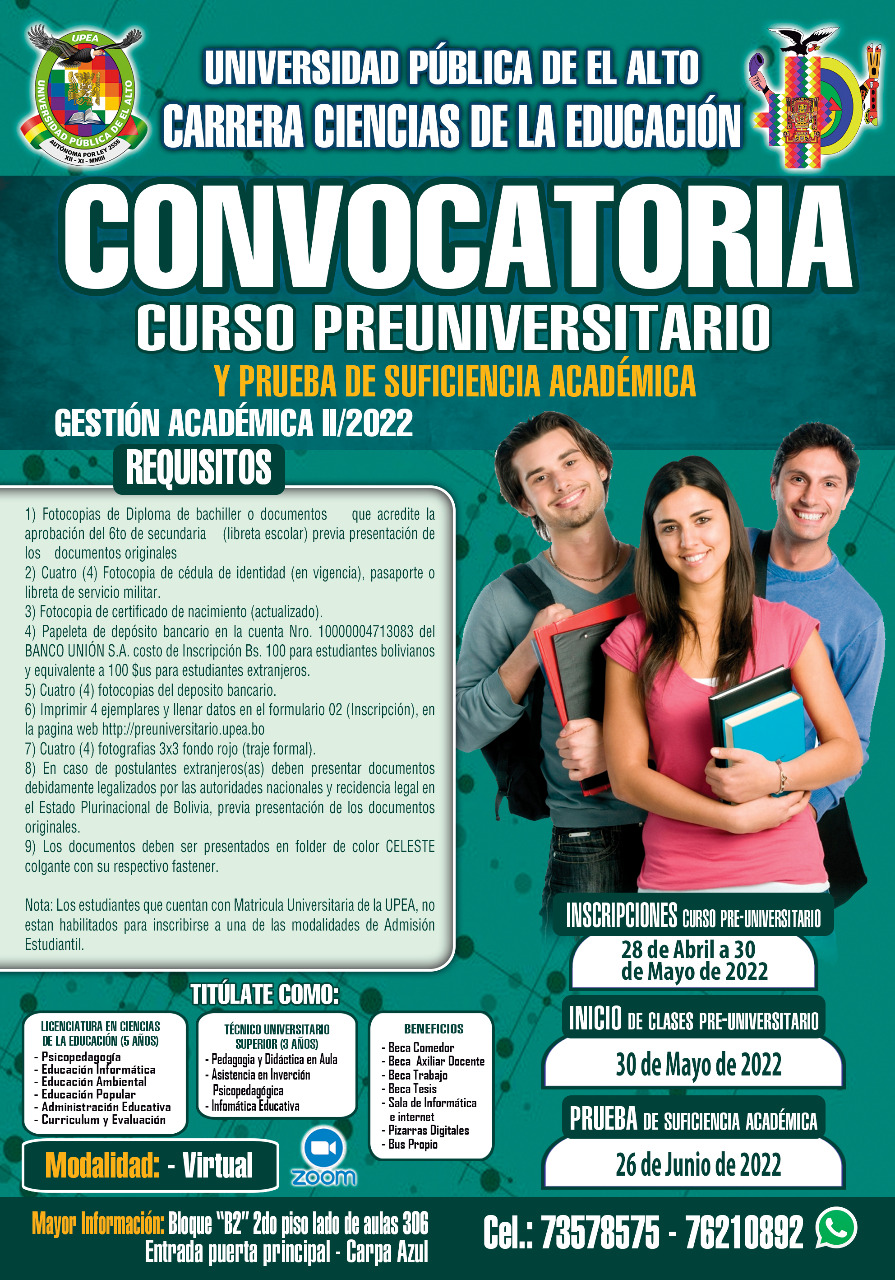 Admisión Estudiantil-UPEA